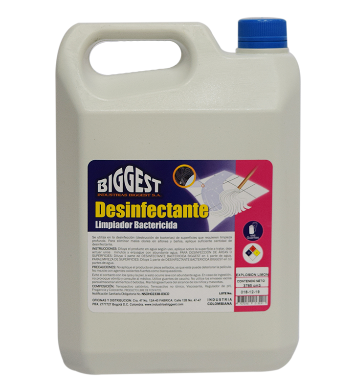 DESINFECTANTE BACTERICIDA AMC BIGGEST